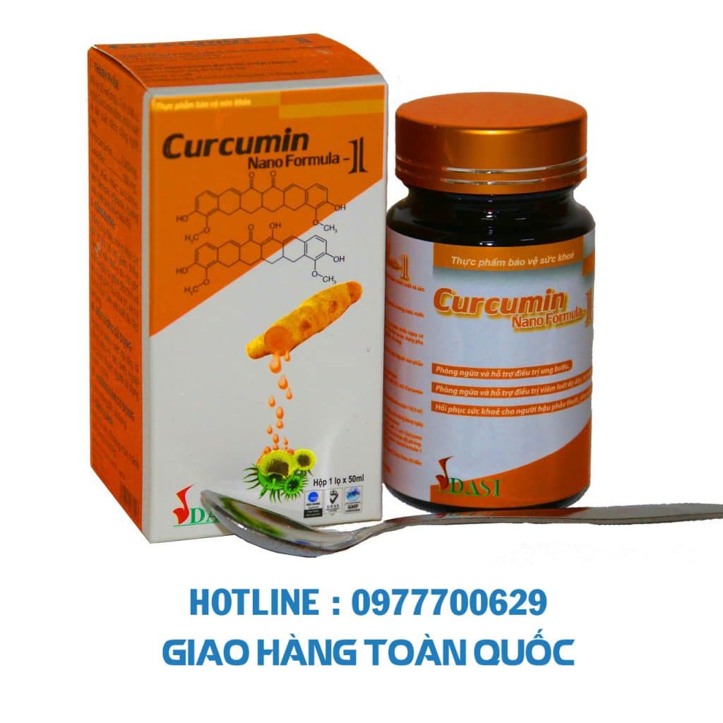 Tinh chất nghệ Curcumin Nano Formula 1 dạng dung dịch